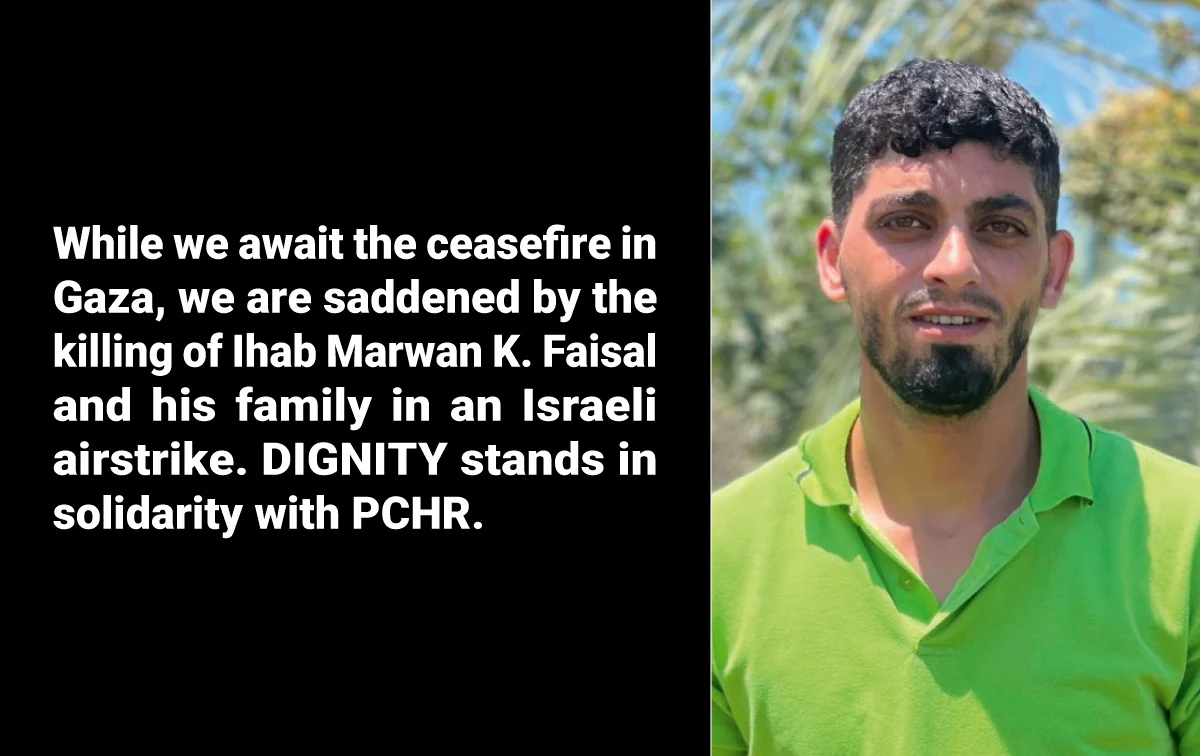 Statement on the killing of Ihab Marwan Kamal Faisal - DIGNITY - Danish ...